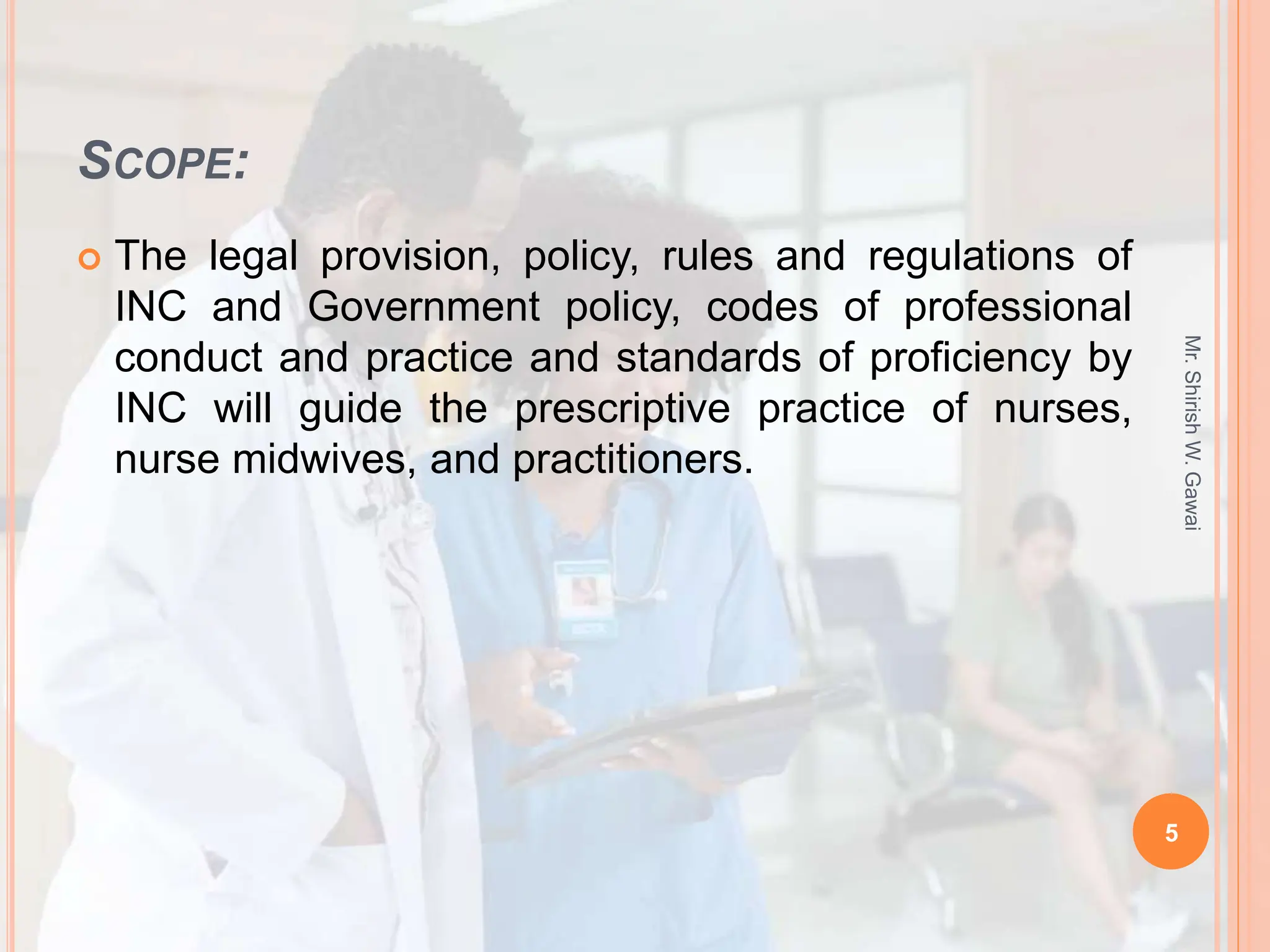 The Prescriptive the role of nurses and nurse Practitioners | PPTX