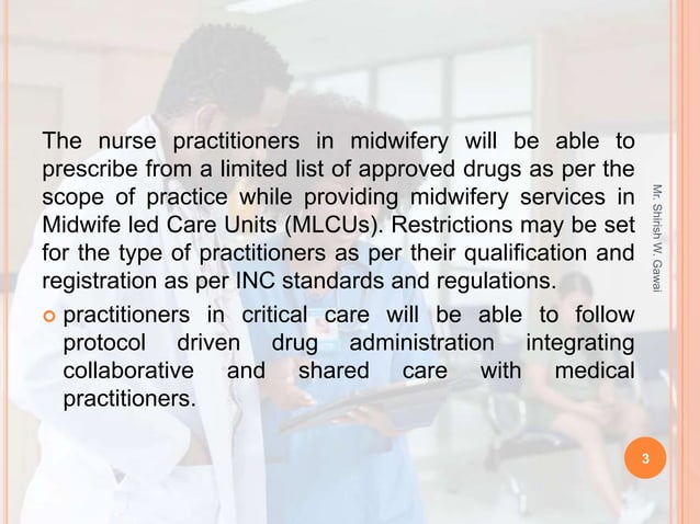 The Prescriptive the role of nurses and nurse Practitioners | PPTX
