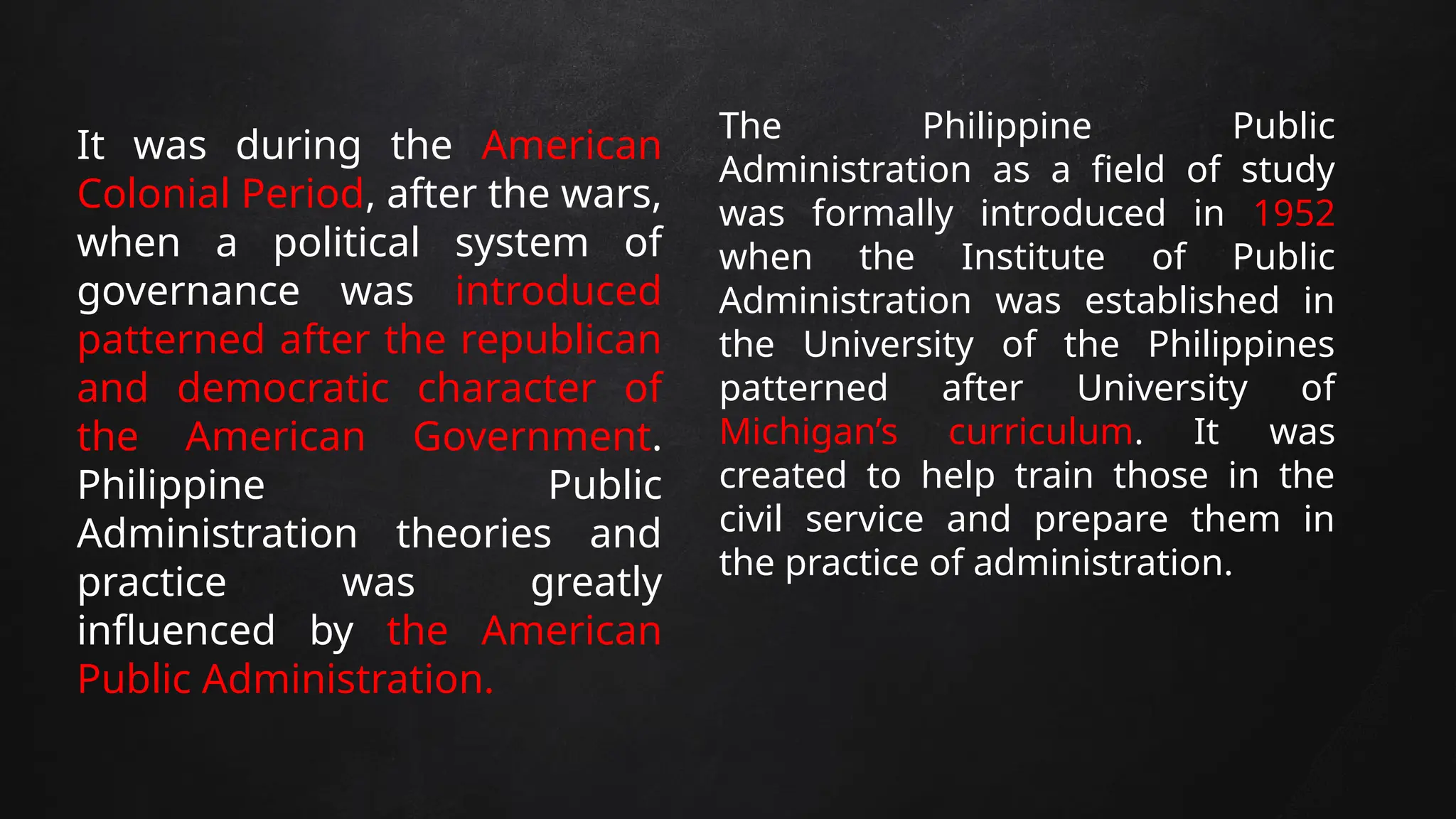 Evolution of Philippine Public Administration as a practice and ...