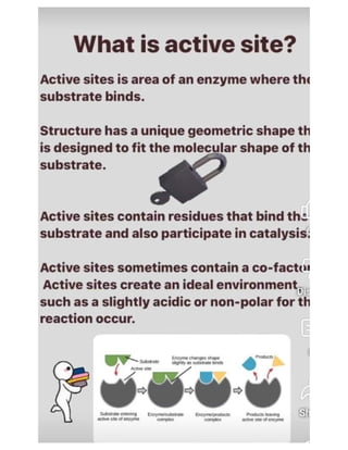 Active site representation with the help of ppt | PPT