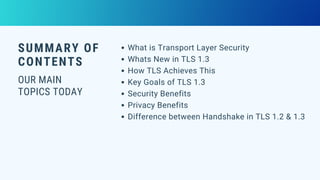 Introduction to TLS 1.3 | PDF