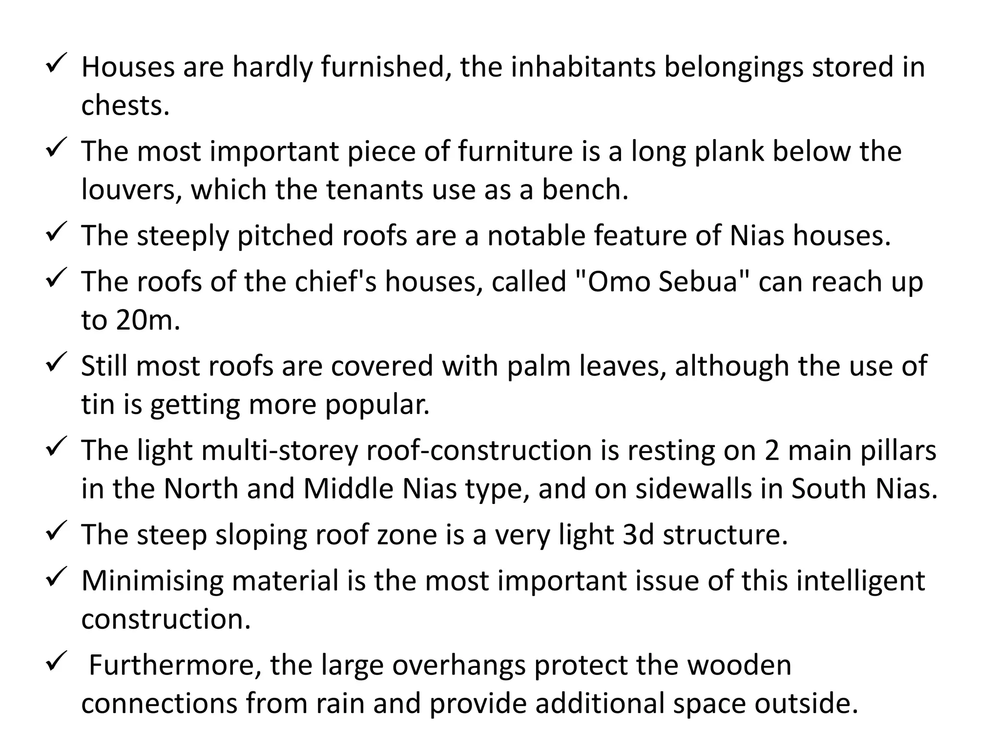 TRADITIONAL ARCHITECTURE IN NIAS ISLAND | PPTX