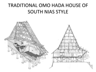 TRADITIONAL ARCHITECTURE IN NIAS ISLAND | PPTX