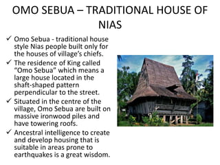 TRADITIONAL ARCHITECTURE IN NIAS ISLAND | PPTX