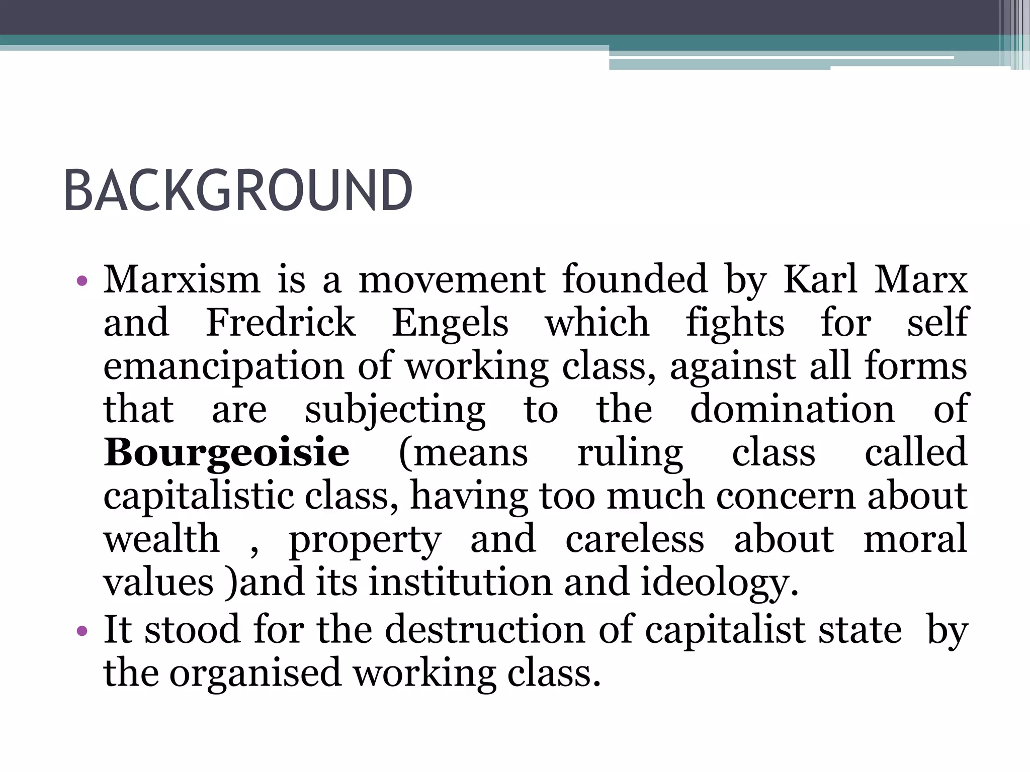 Social Inequality and Marxism | PPTX