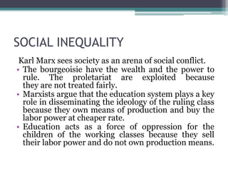 Social Inequality and Marxism | PPTX