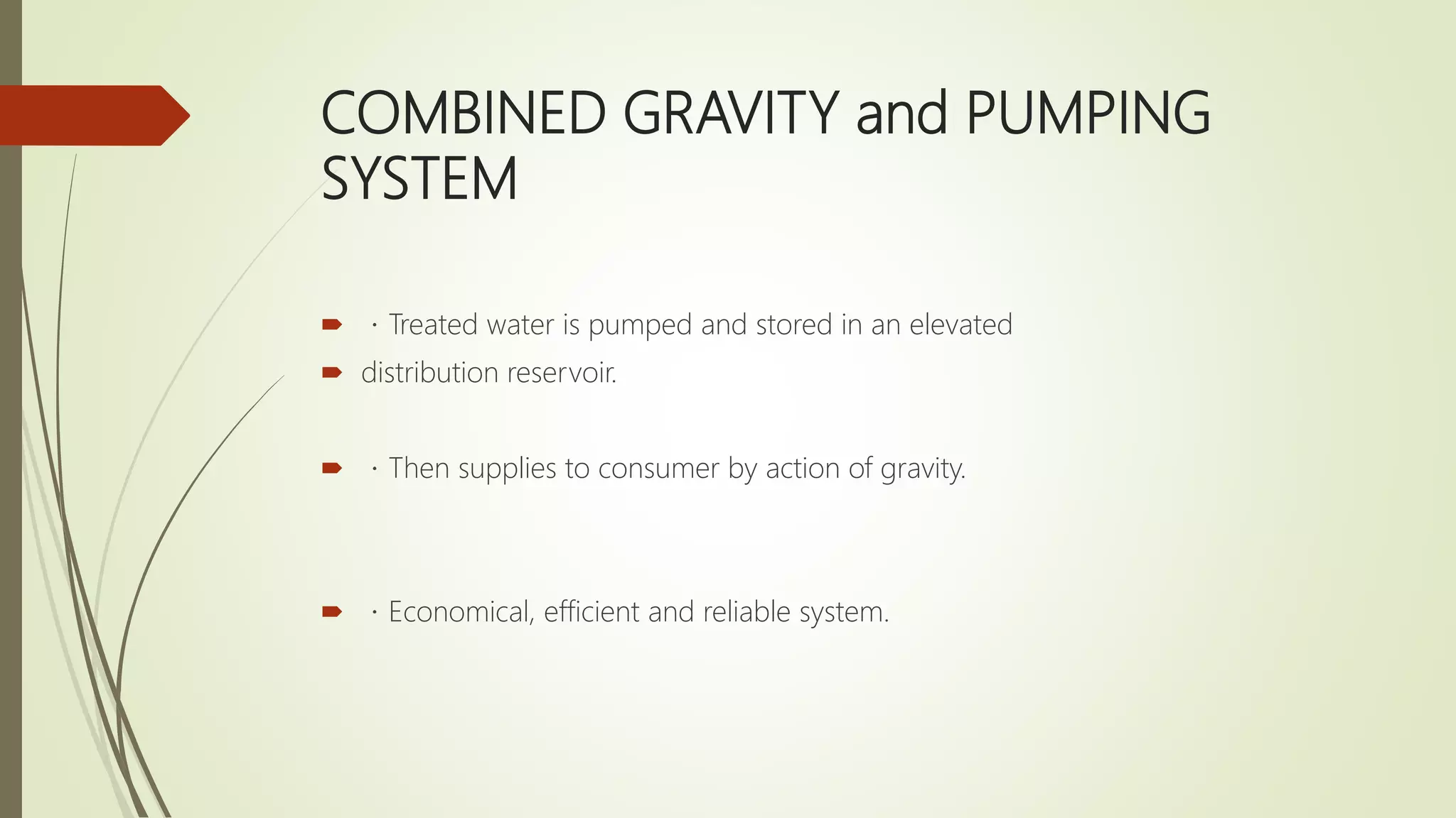 water distribution system | PPTX