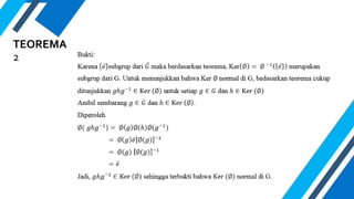 STRUKTUR ALJABAR GRUP - HOMOMORFISMA | PPTX