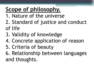 Philosophy | PPTX