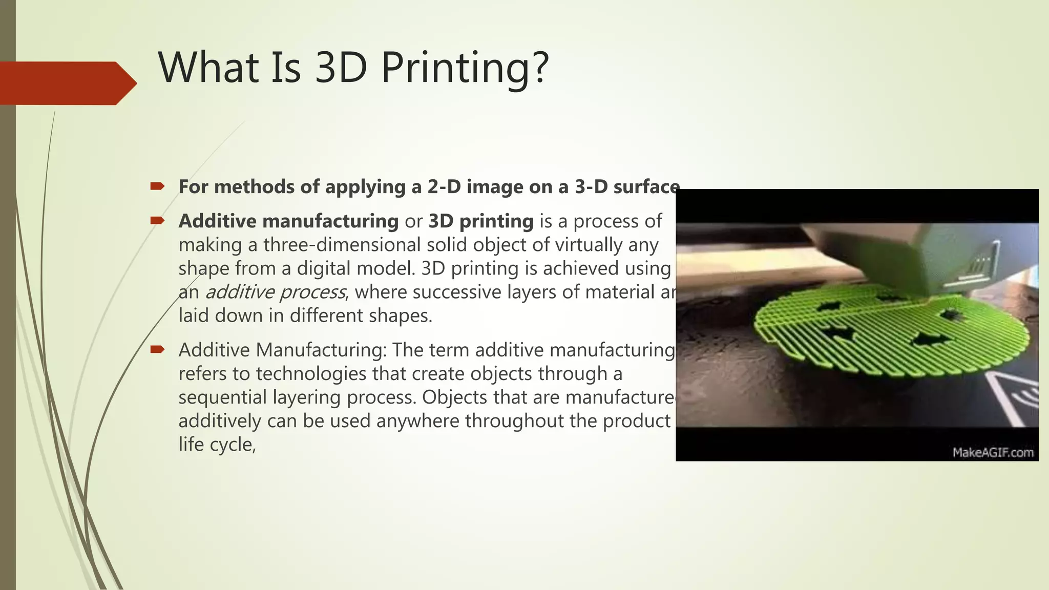 3D printing | PPT