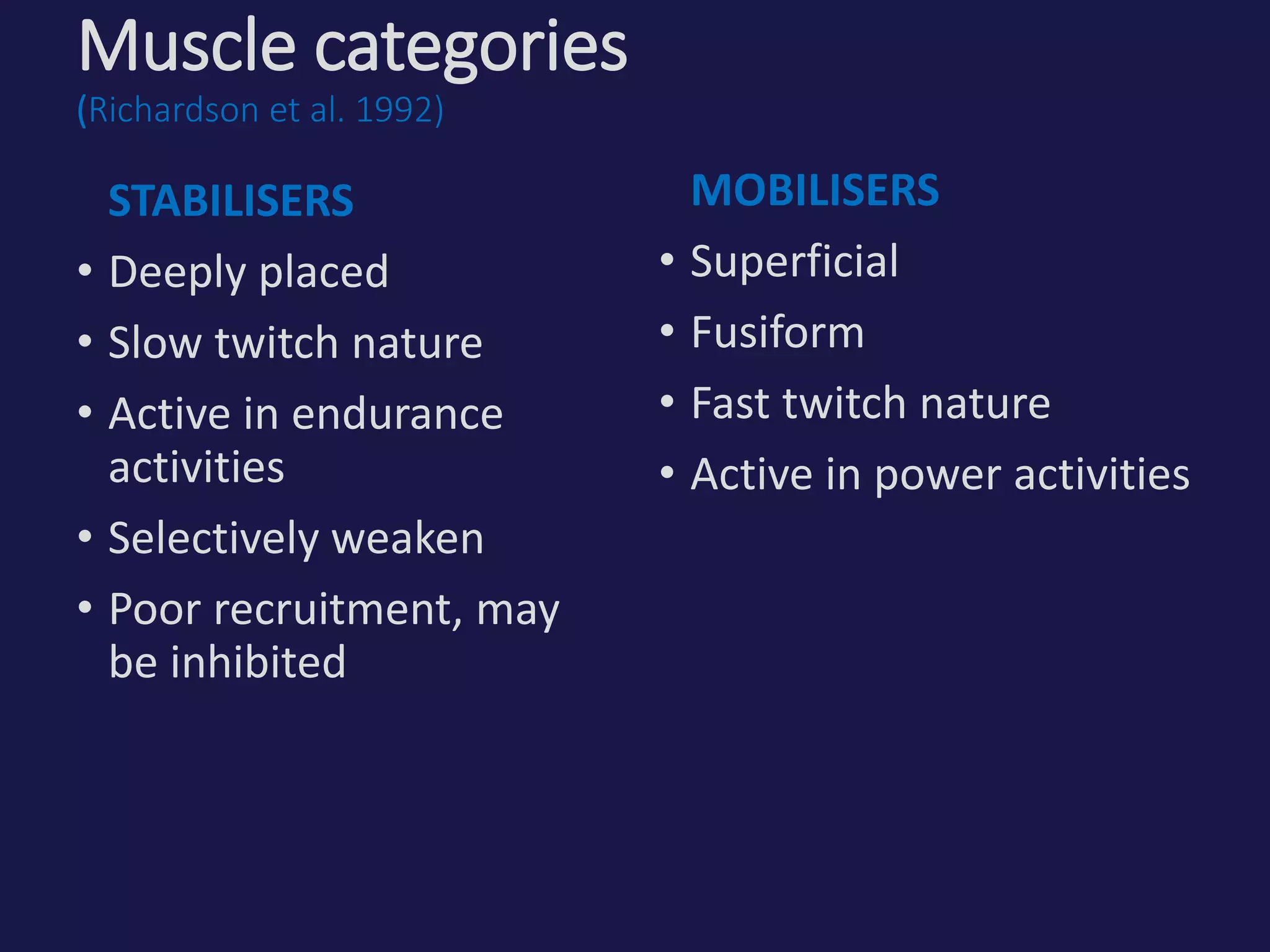 core muscle strengthening | PPTX