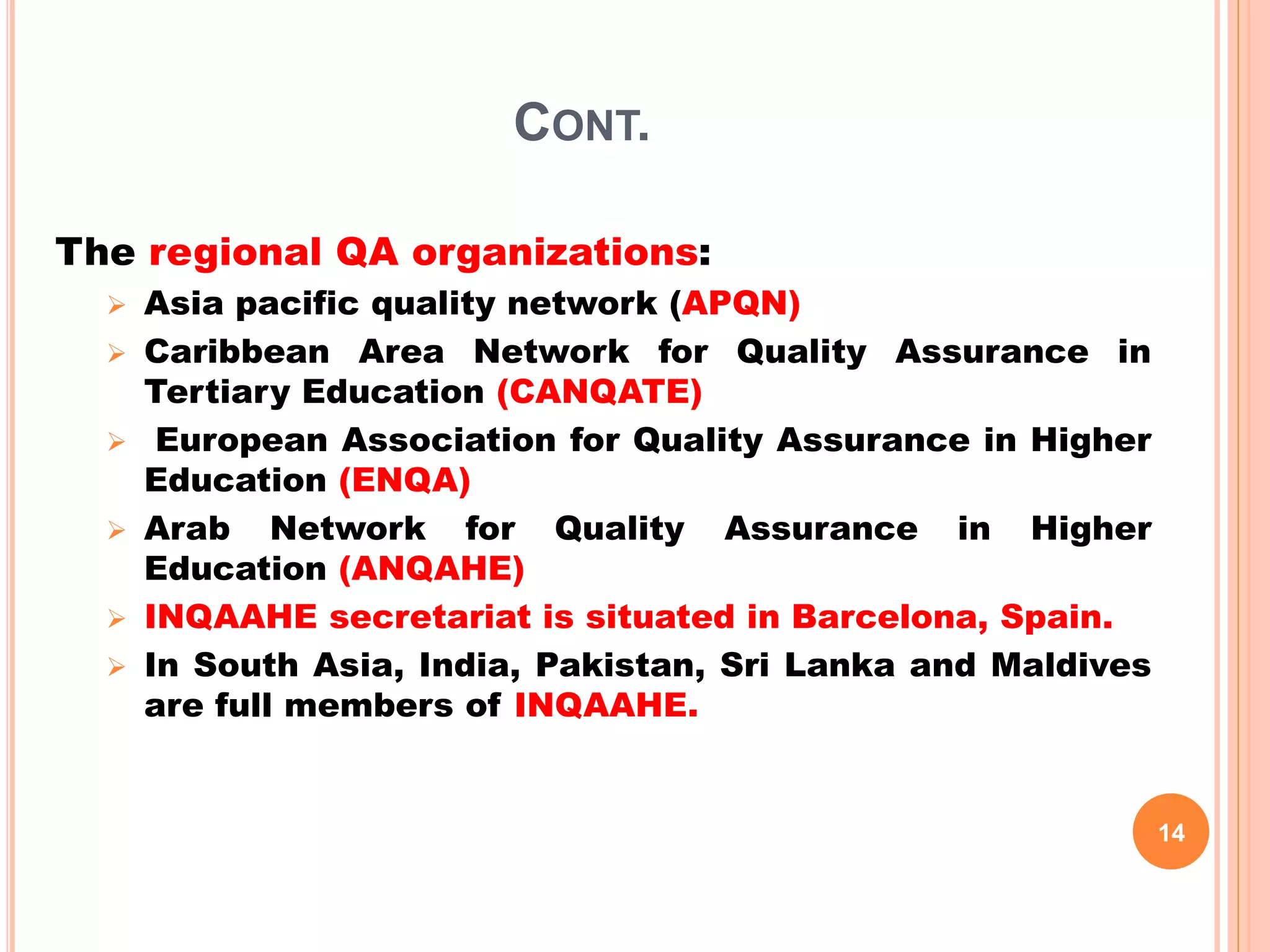 Functions and Rules of Institutional Quality Assurance Cell (IQAC) | PPT