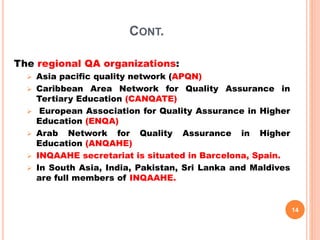 Functions and Rules of Institutional Quality Assurance Cell (IQAC) | PPT
