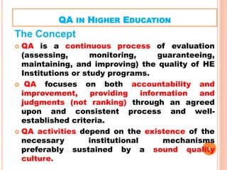 Functions and Rules of Institutional Quality Assurance Cell (IQAC) | PPT