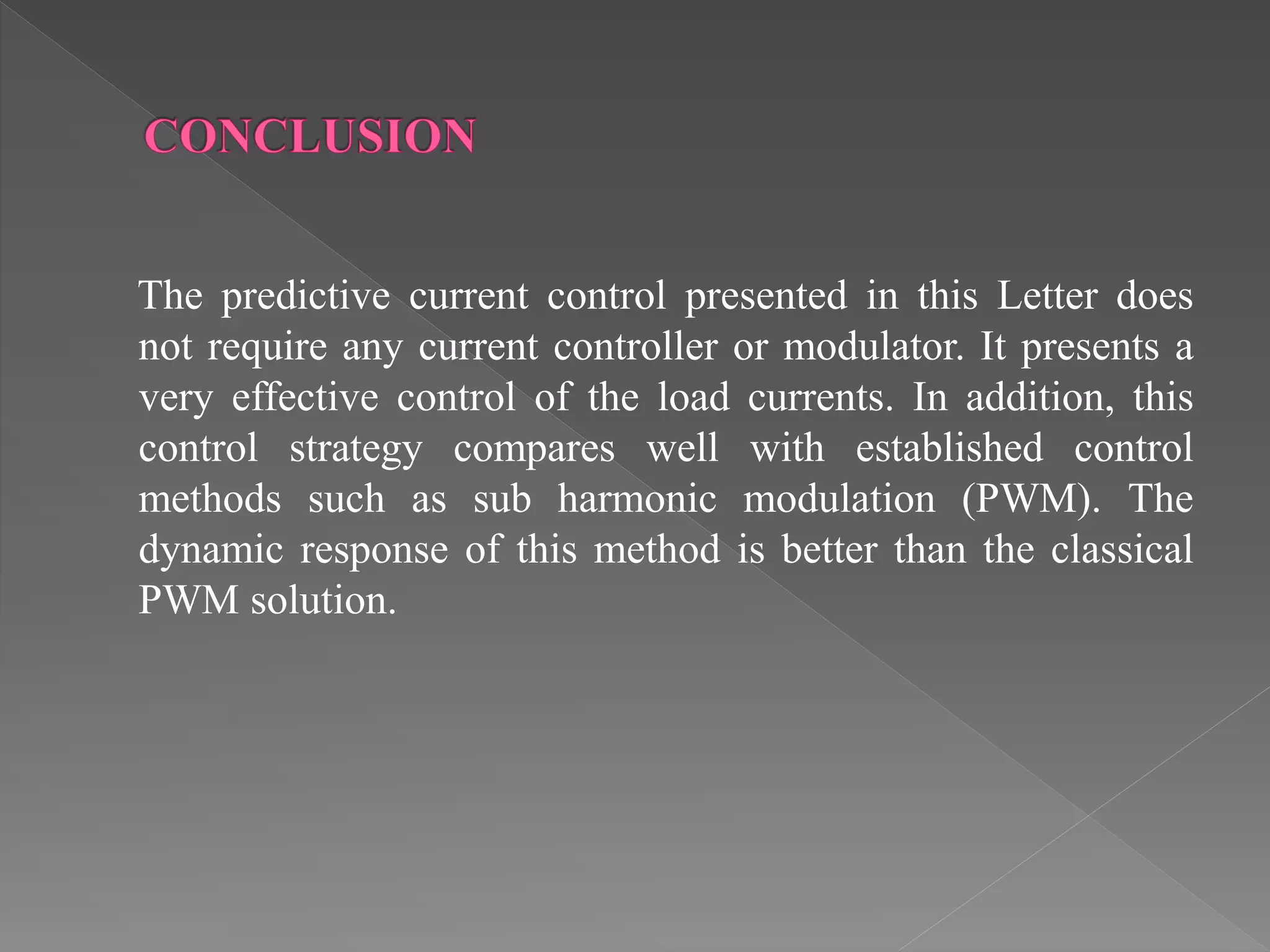 predictive current control of a 3-phase inverter | PPTX | Internet of Things | Internet