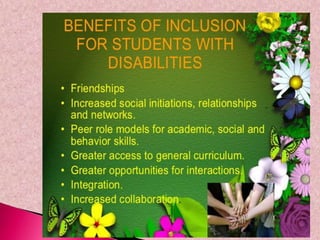 inclusive and exclusive education | PPTX
