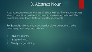 Class 3-English-PPT-Nouns and their Kinds (English Grammar) | PPTX