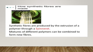 ppt on synthetic fibres and plastics | PPTX