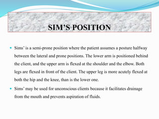 Sims Position