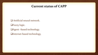 computer aided process planning | PPT