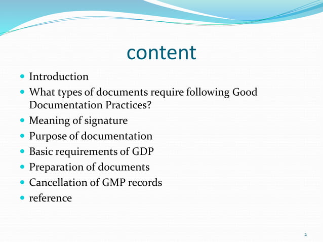 good documentation practice | PPTX
