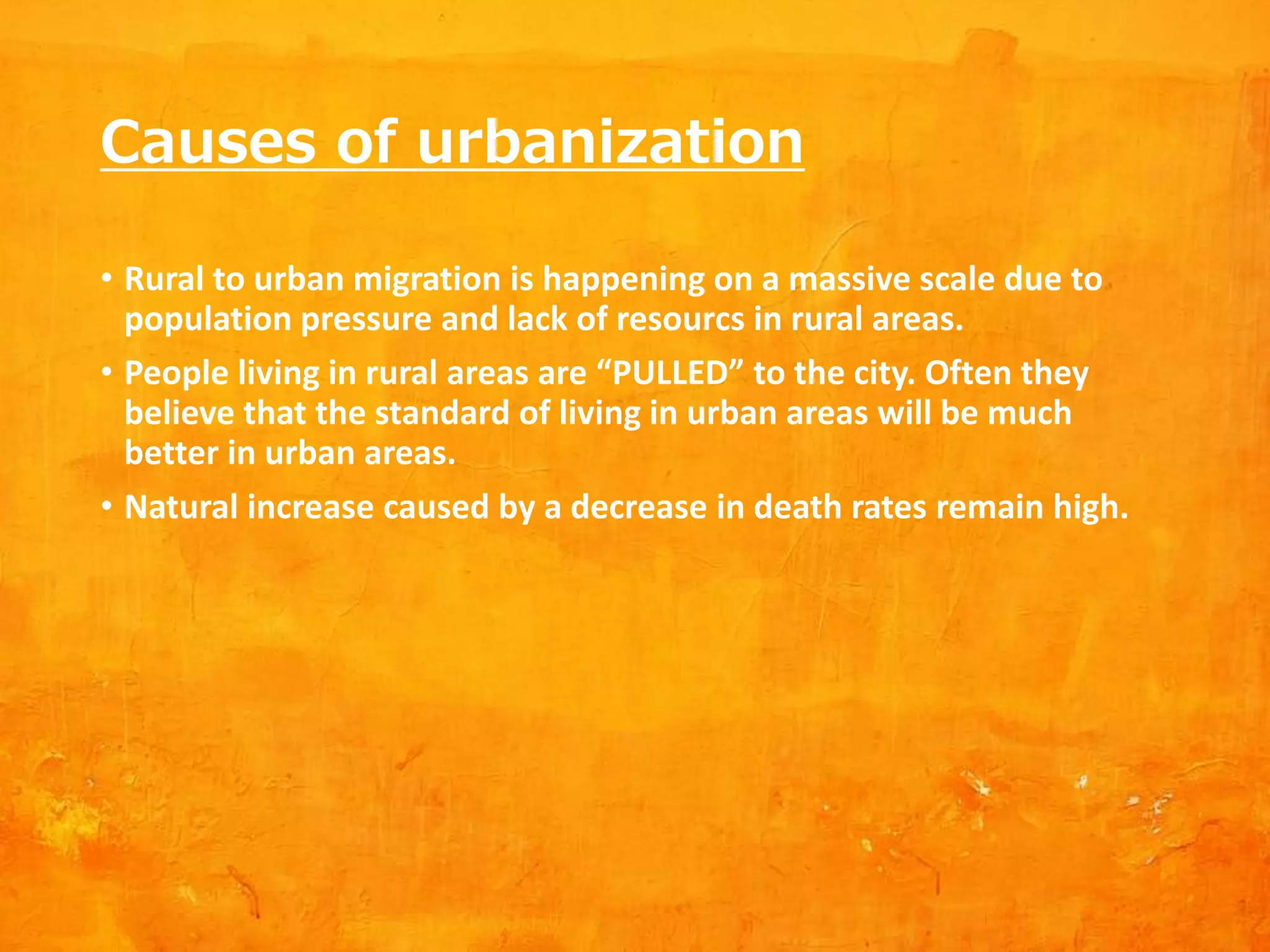 Adverse Effects Of Urbanization | PPT