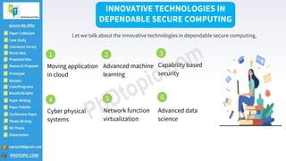 PhD-Guidance-in-Dependable-and-Secure-Computing | PPT
