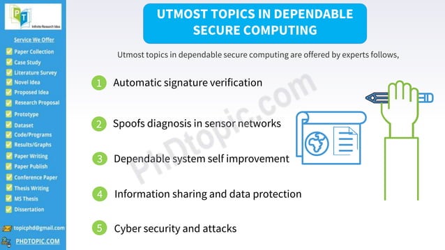 PhD-Guidance-in-Dependable-and-Secure-Computing | PPT