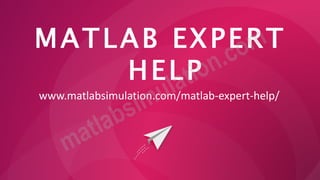 MATLAB Expert Help Research Ideas | PPT