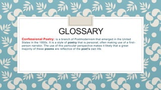 Ppt 20 century poetry-eng 404- week-1 lecture-1-by faisal ahmed | PPTX