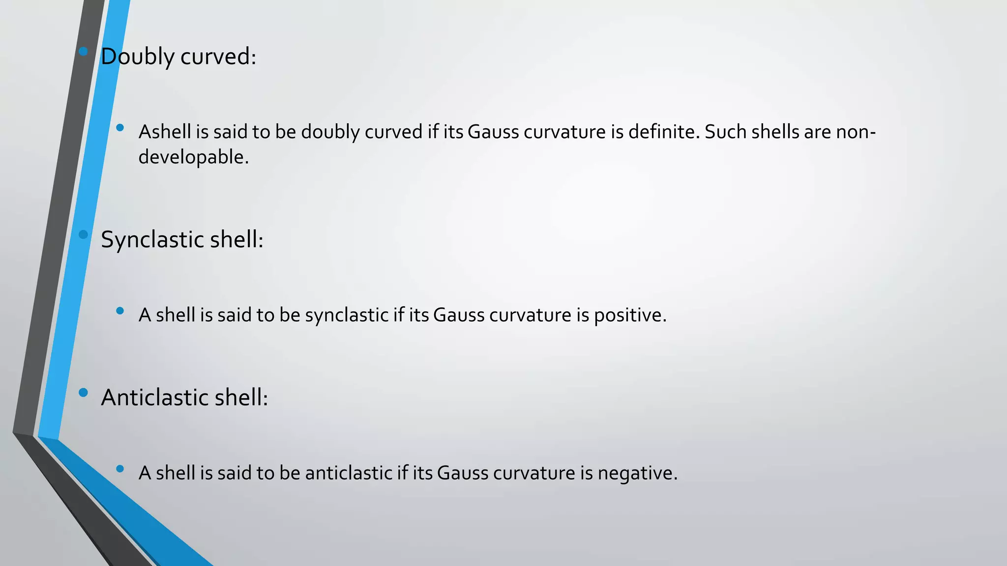 Shells - Theory and Design of Plates and Shells | PPTX