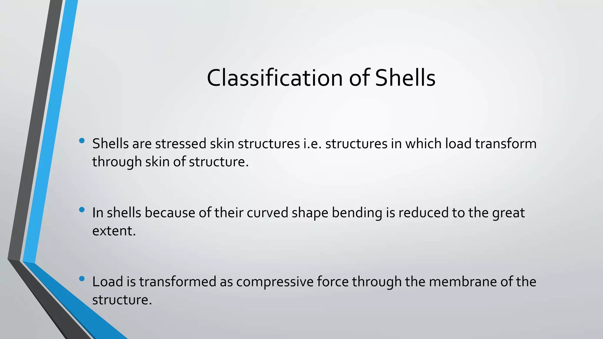 Shells - Theory and Design of Plates and Shells | PPTX