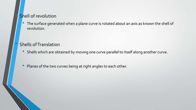 Shells - Theory and Design of Plates and Shells | PPTX