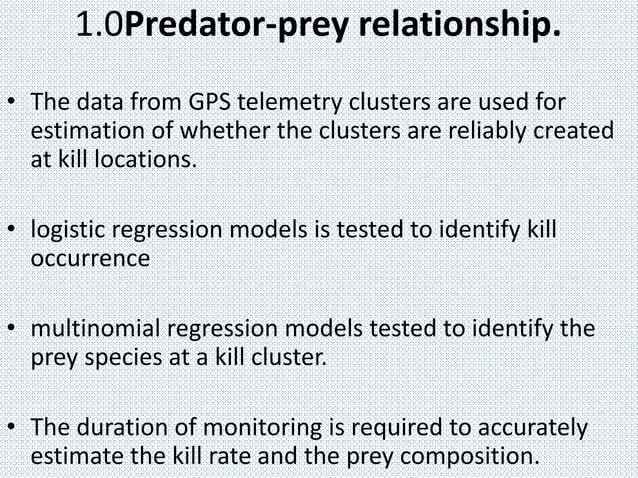 APPLICATIONS OF TELEMETRY TECHNOLOGY IN WILDLIFE CONSERVATION AND ...