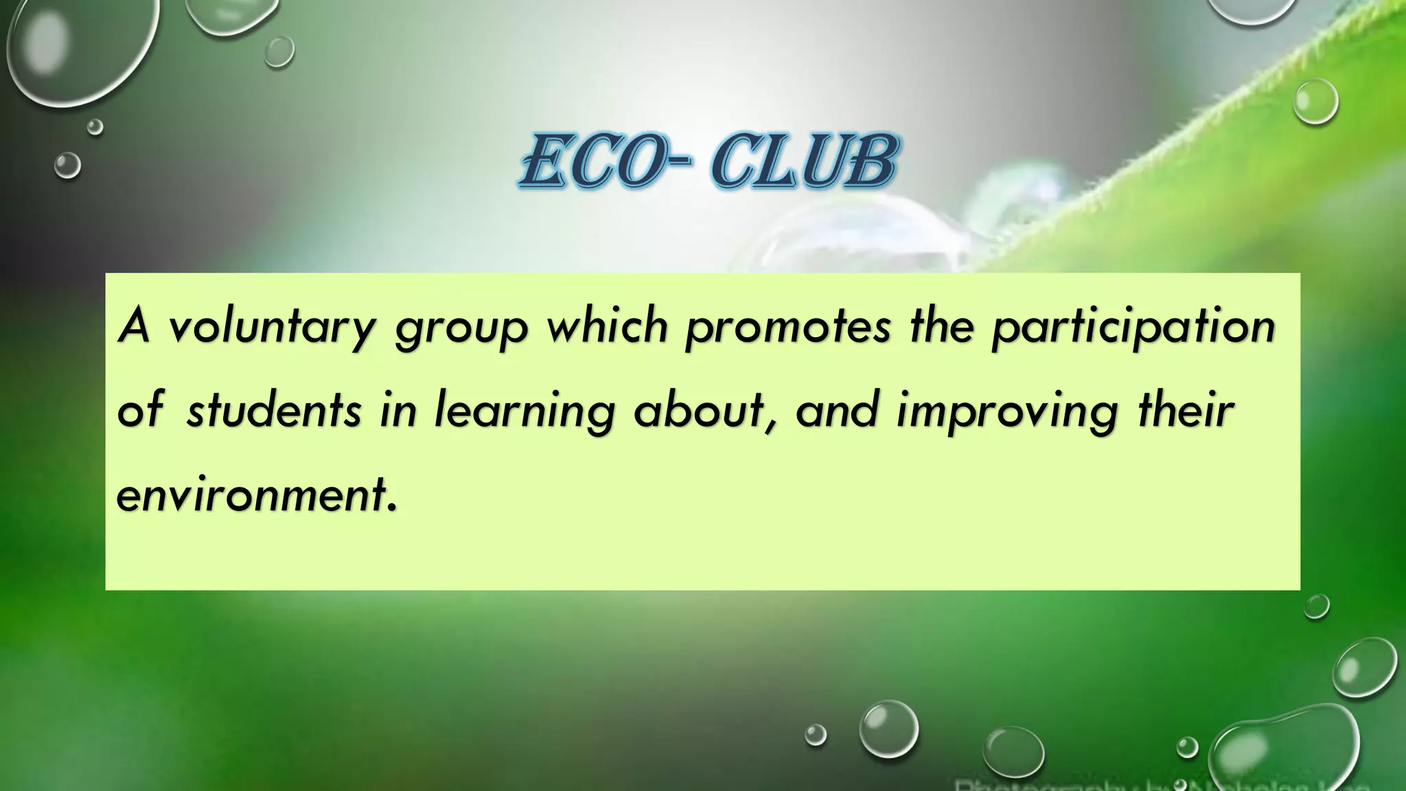Eco Club by Garima Tandon | PDF