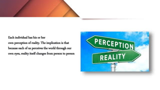 Perception concept | PPTX