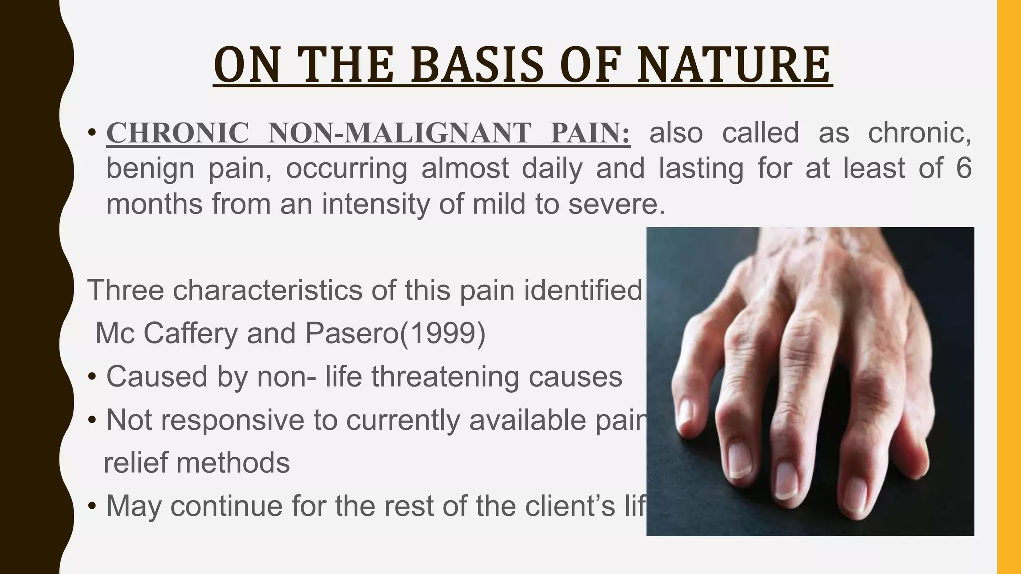 PAIN AND SENSORY DEPRIVATION | PPTX
