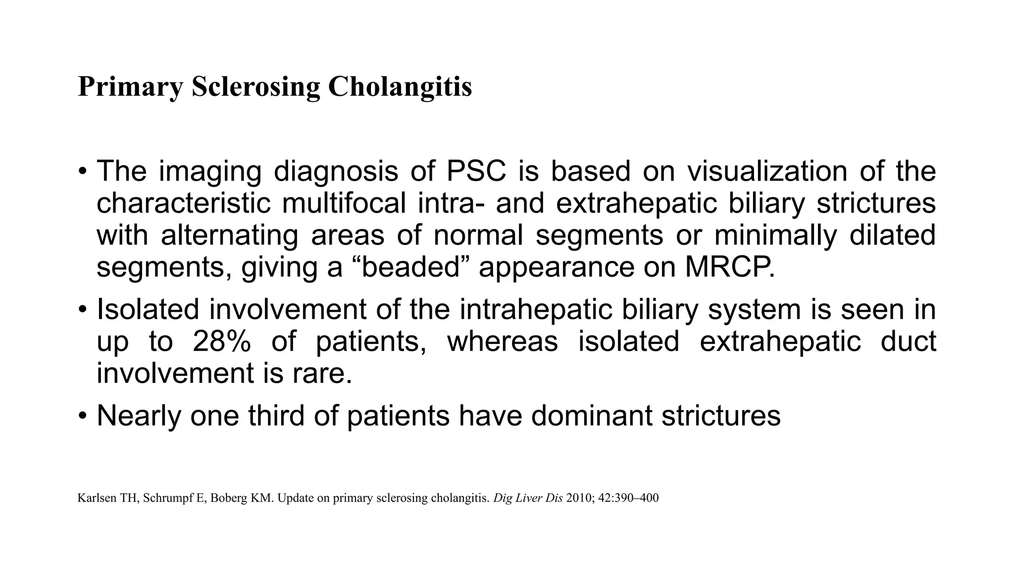 Management of Benign Biliary Stricture | PPTX