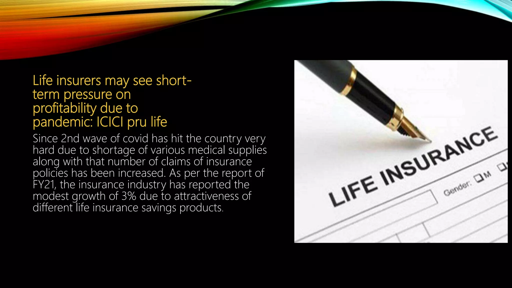 ICICI Prudential Life Insurance Company Limited | PPTX