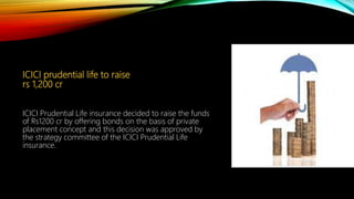 ICICI Prudential Life Insurance Company Limited | PPTX