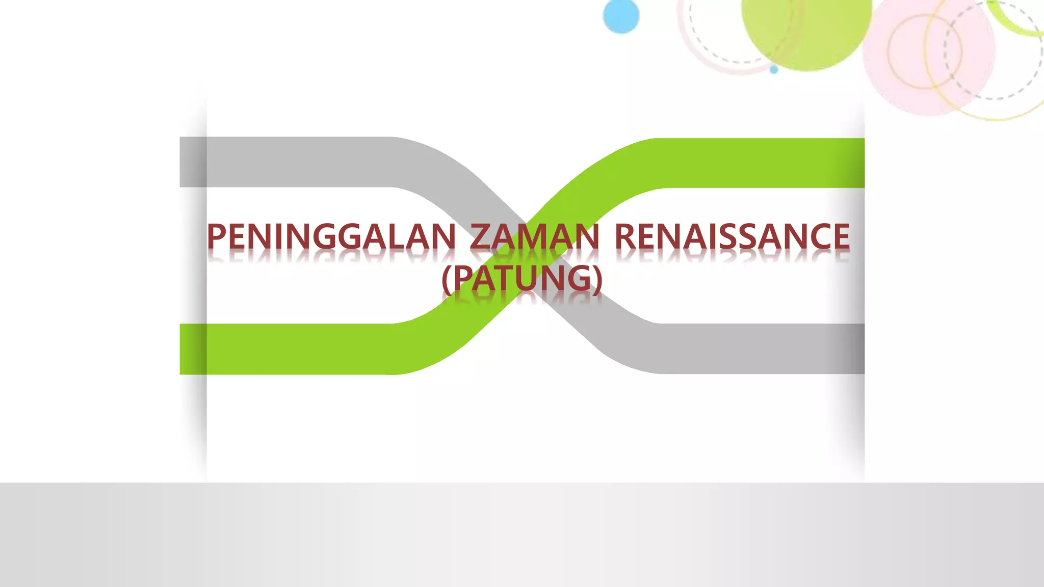 Perkembangan Seni Rupa Renaissance | PPTX
