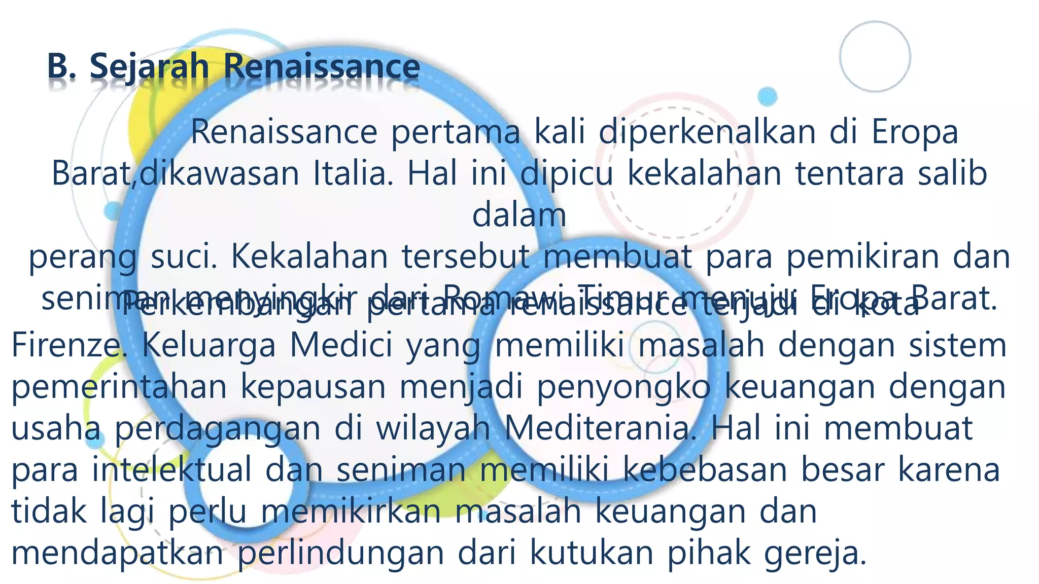 Perkembangan Seni Rupa Renaissance | PPTX