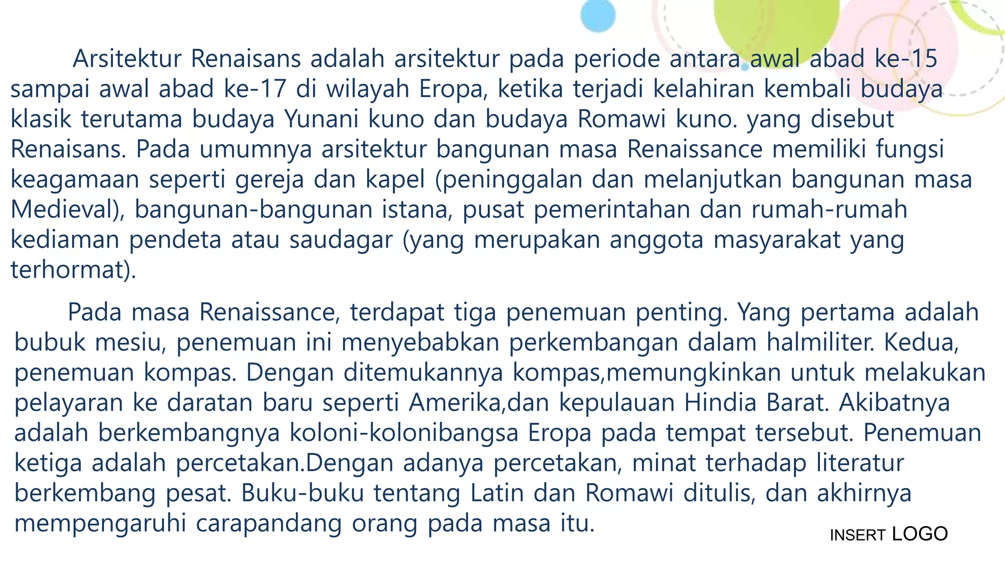 Perkembangan Seni Rupa Renaissance | PPTX