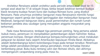 Perkembangan Seni Rupa Renaissance | PPTX