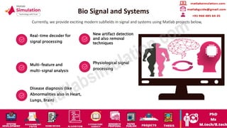 Signals and Systems Projects Using MATLAB Research Topics | PPT