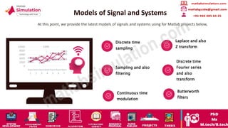 Signals and Systems Projects Using MATLAB Research Topics | PPTX