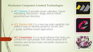 HCL Company details | PPTX