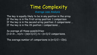 Linear Search | PPTX