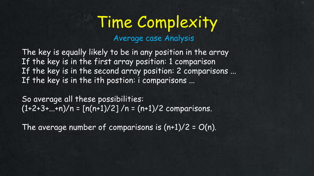 Linear Search | PPTX