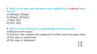 Linear Search | PPTX